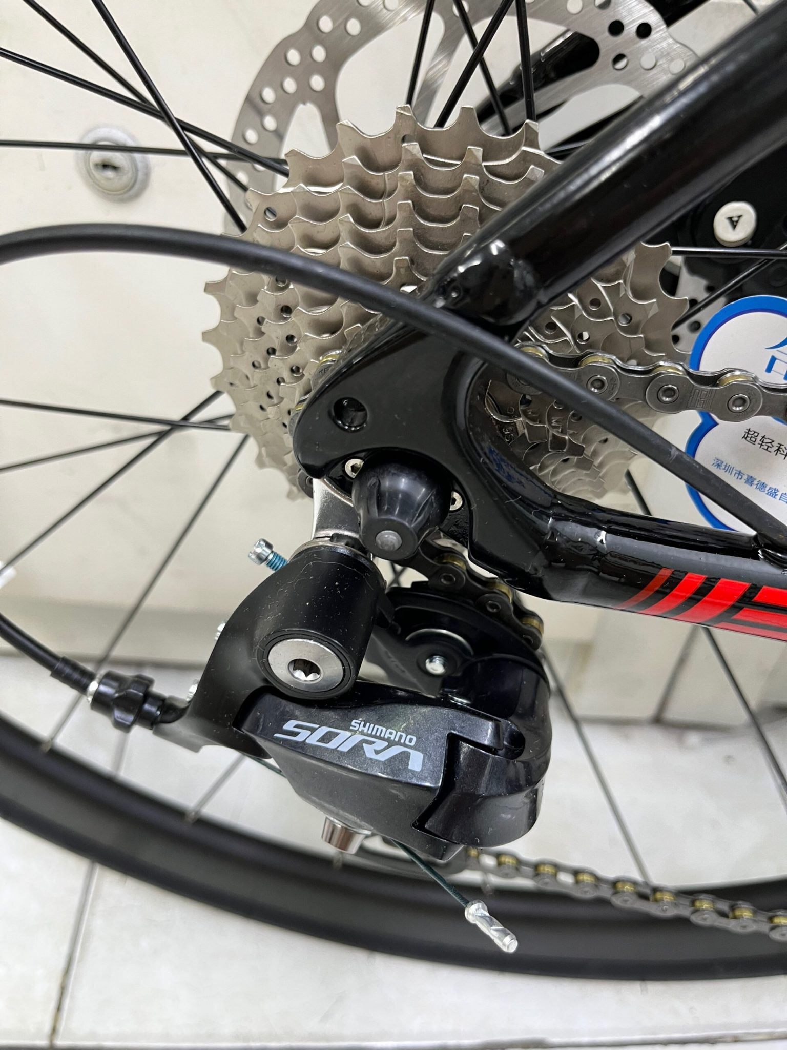 Xe đạp đua Xds R380 (New) màu đen - Xe đạp lướt