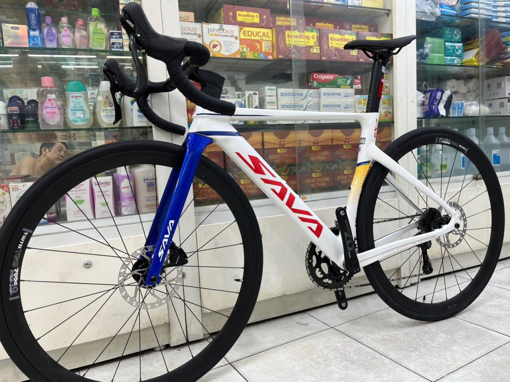 Xe đạp Sava EX 7 bản Tiagra màu trắng - Xe đạp lướt